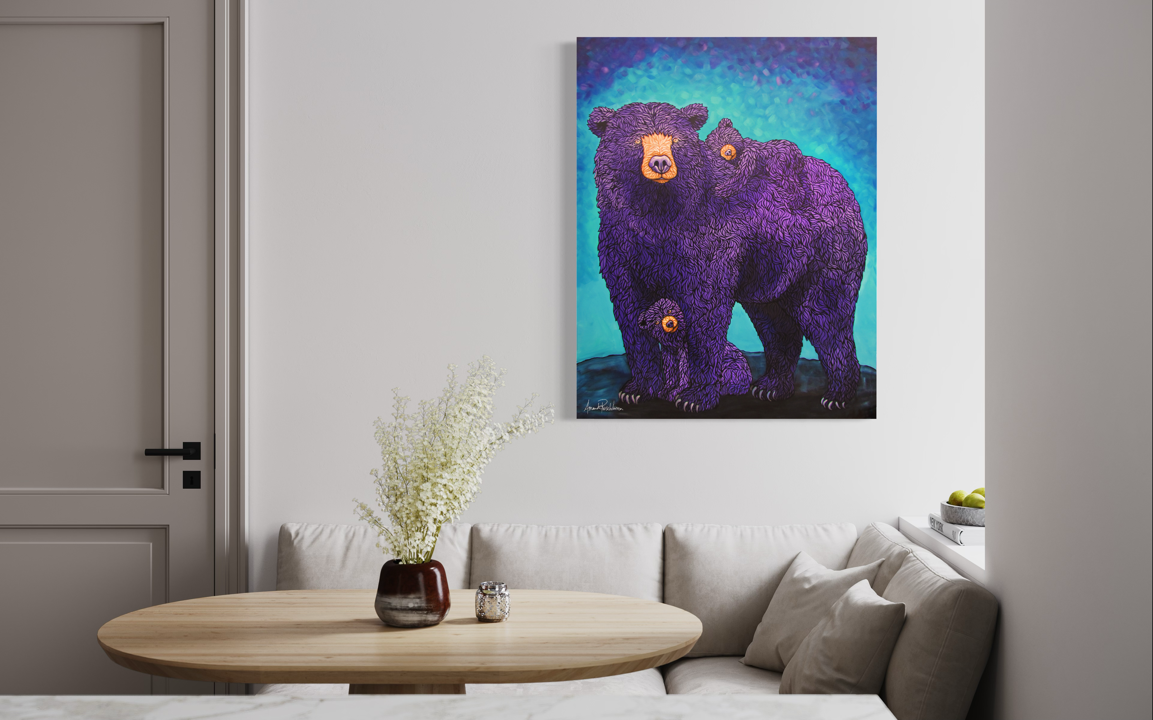 Precious Protector Canvas Print| Amanda Rose Warren– Amanda Rose Warren LLC