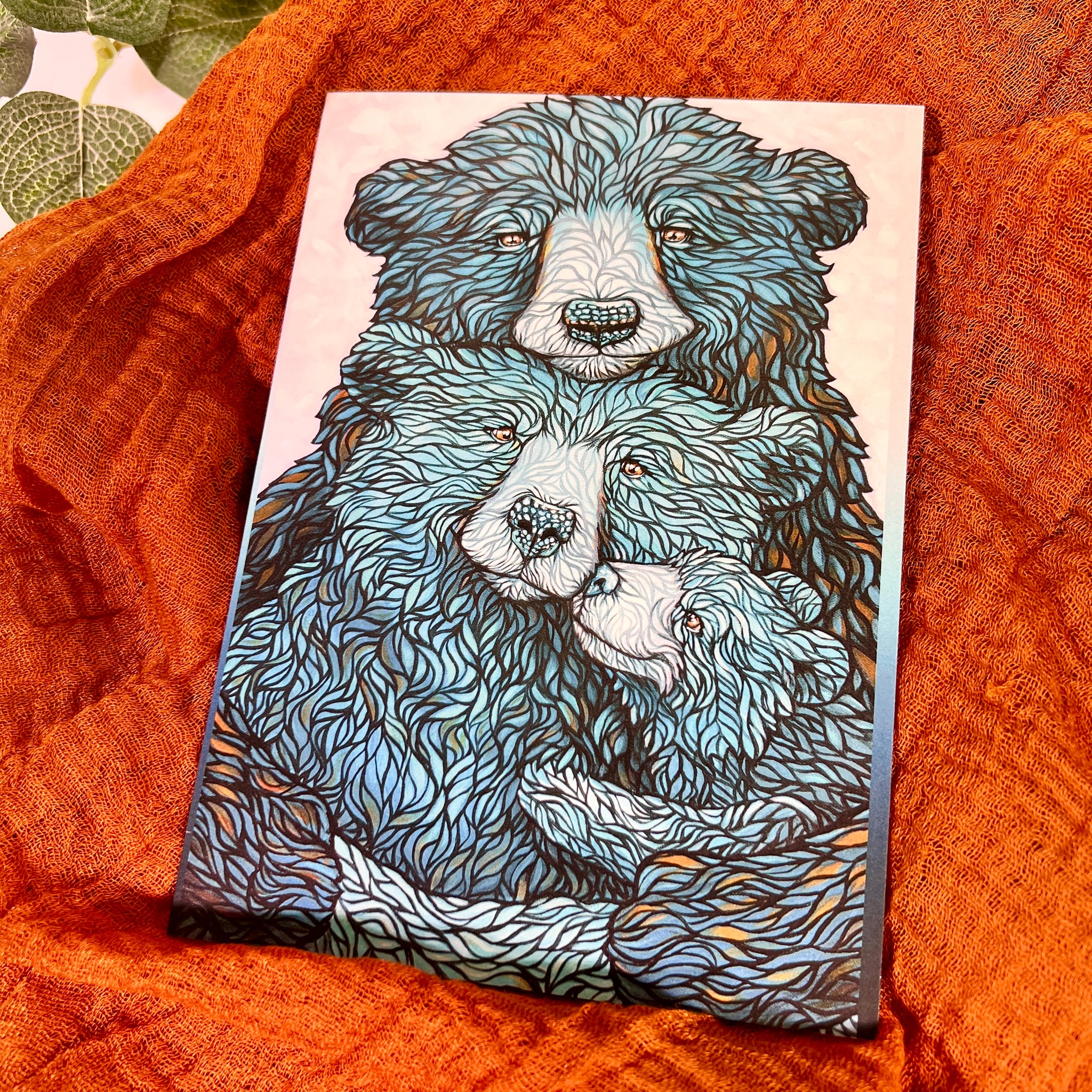 Big Bear Hug Greeting Card| Amanda Rose Warren– Amanda Rose Warren LLC