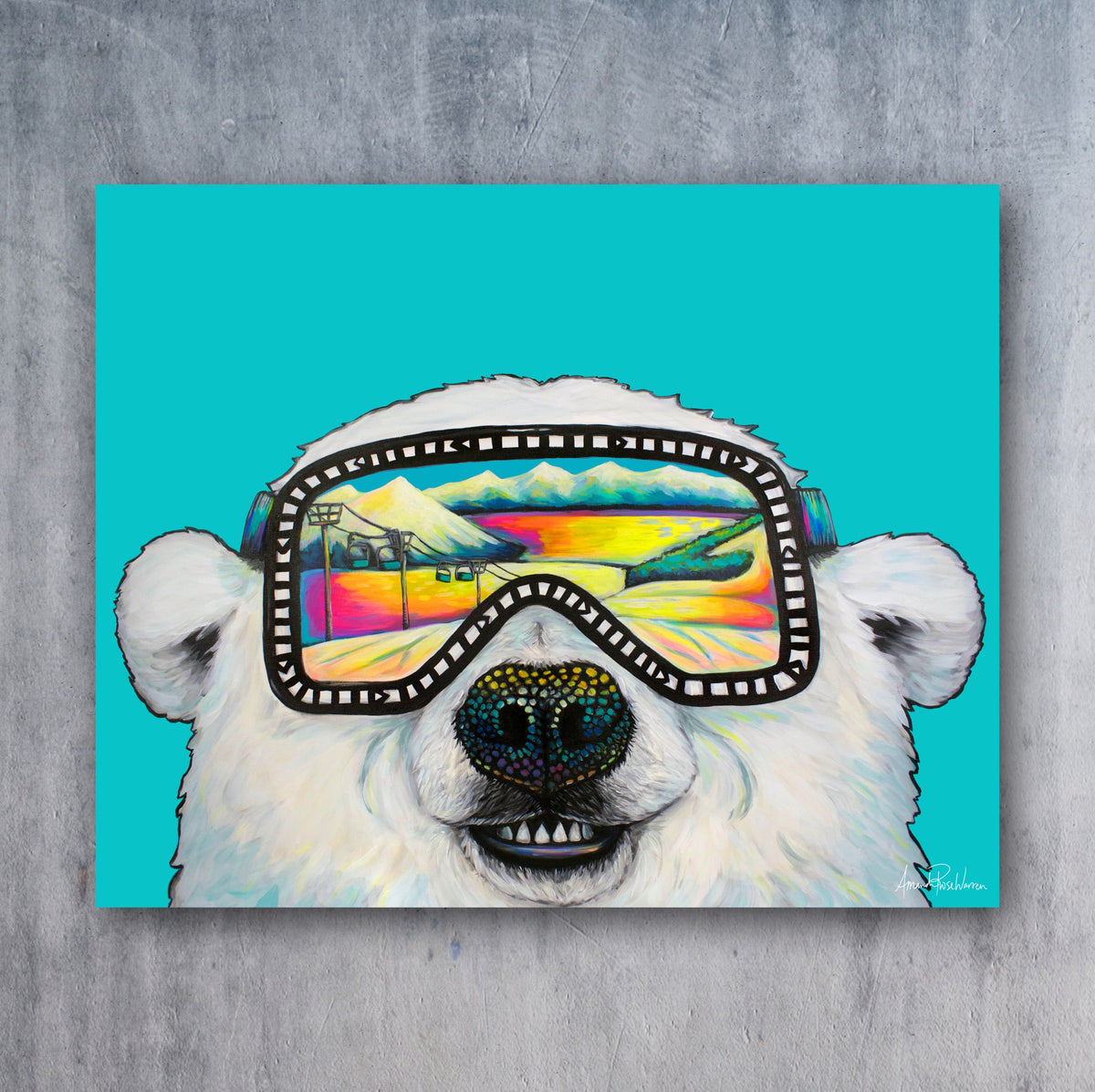Polarized Canvas Print| Amanda Rose Warren– Amanda Rose Warren LLC
